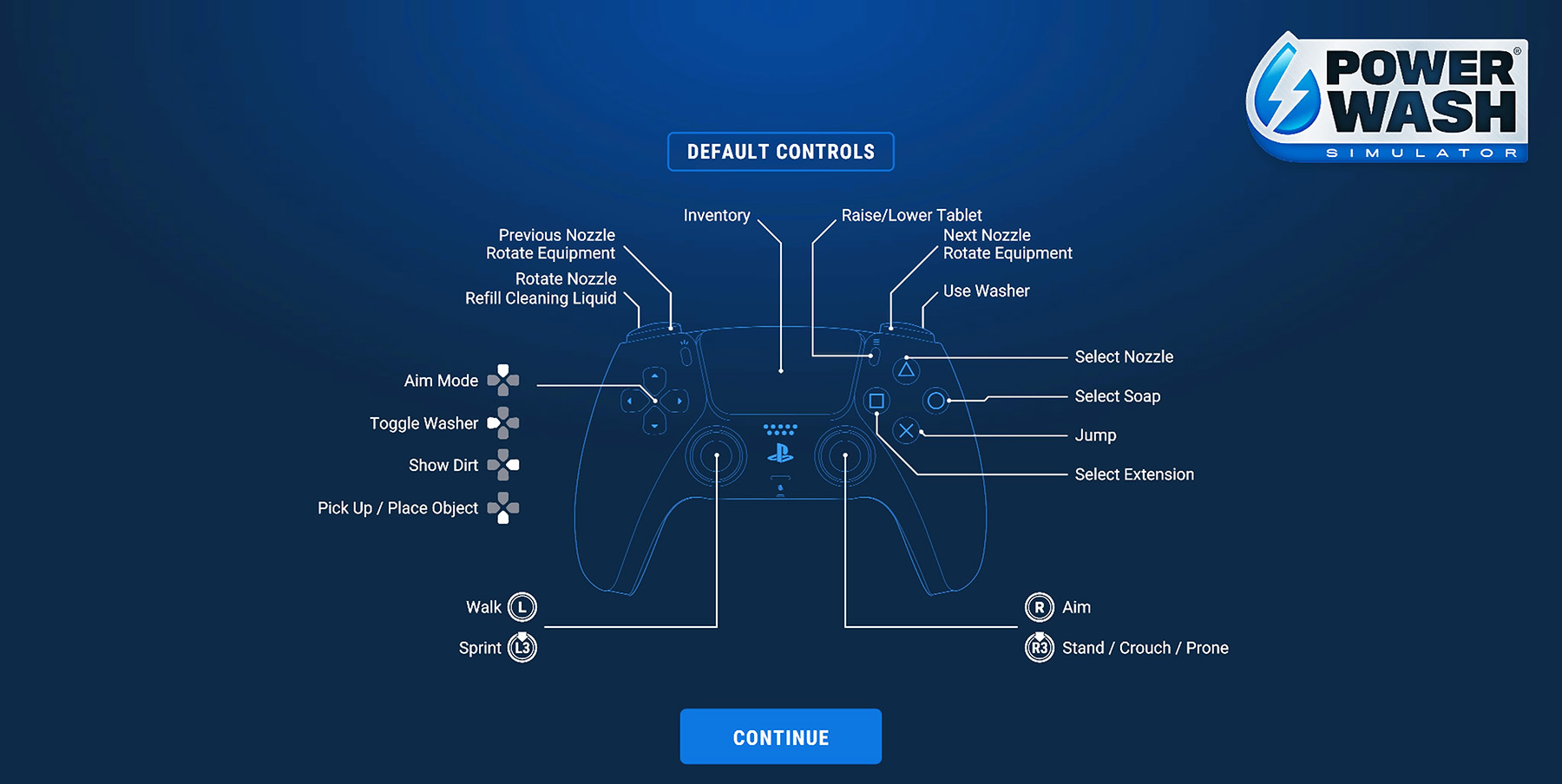 PowerWash Simulator - Controls - Spottis